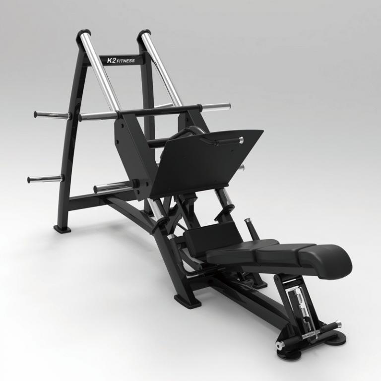 Máquina Prensa Discos 45 Grados Luxury Musculación
